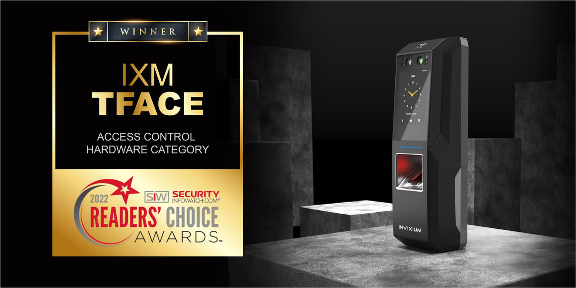 Terminal de Reconocimiento Facial TFace de Invixium